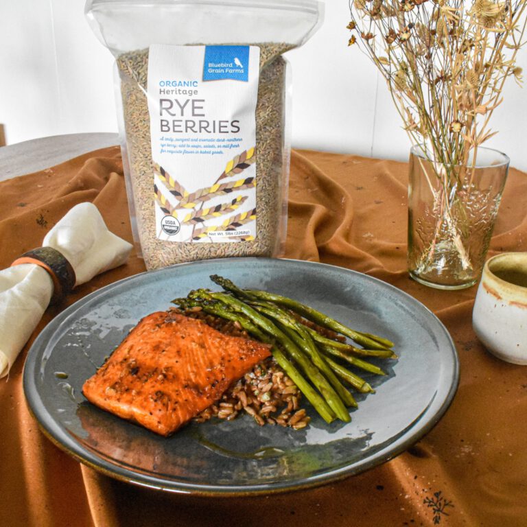 Organic Heritage Rye Berries - Bluebird Grain Farms