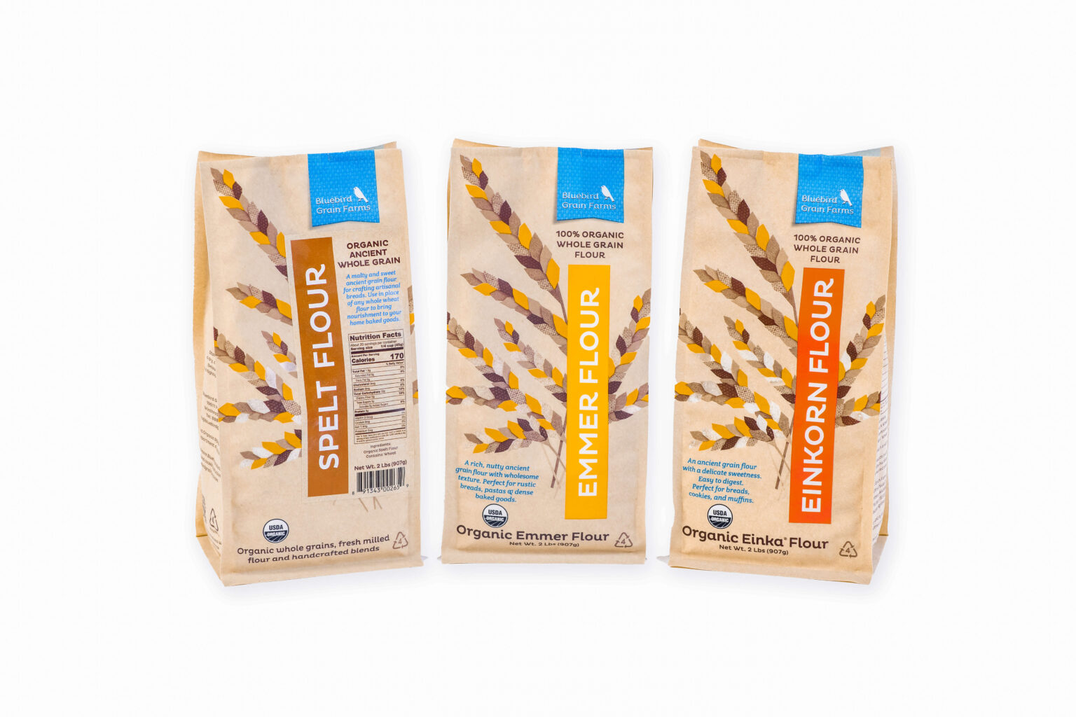 Ancient Grain Flour Sampler - Bluebird Grain Farms