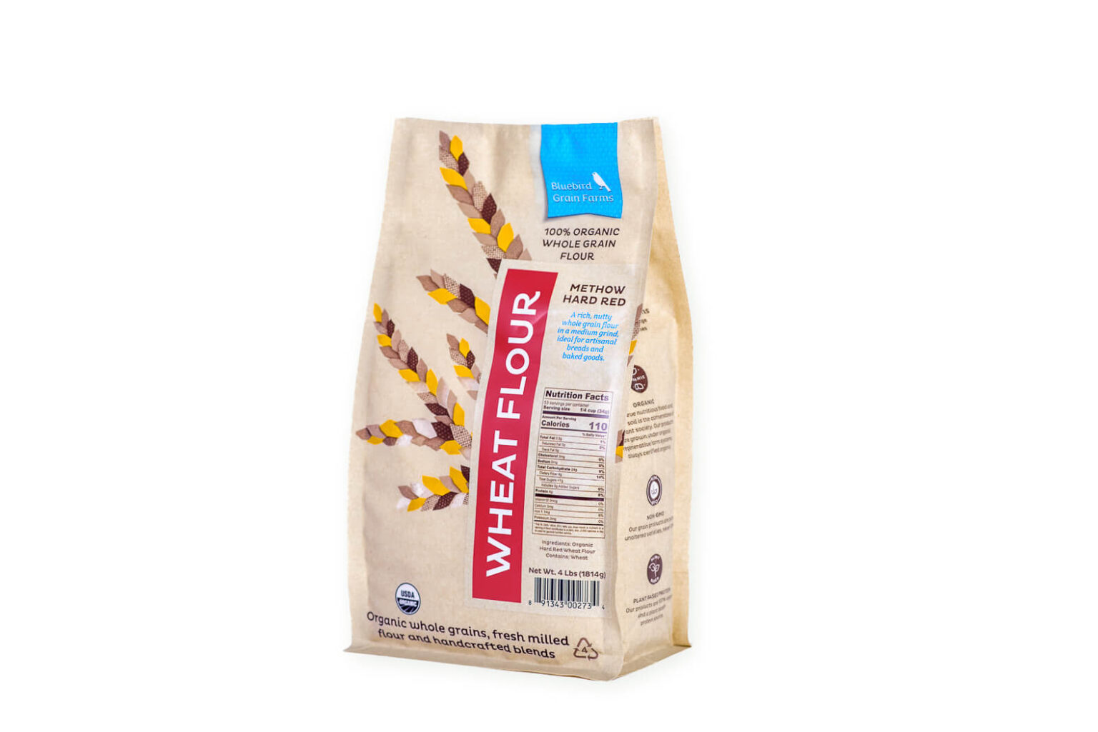 Organic Methow Hard Red Wheat Flour - Bluebird Grain Farms